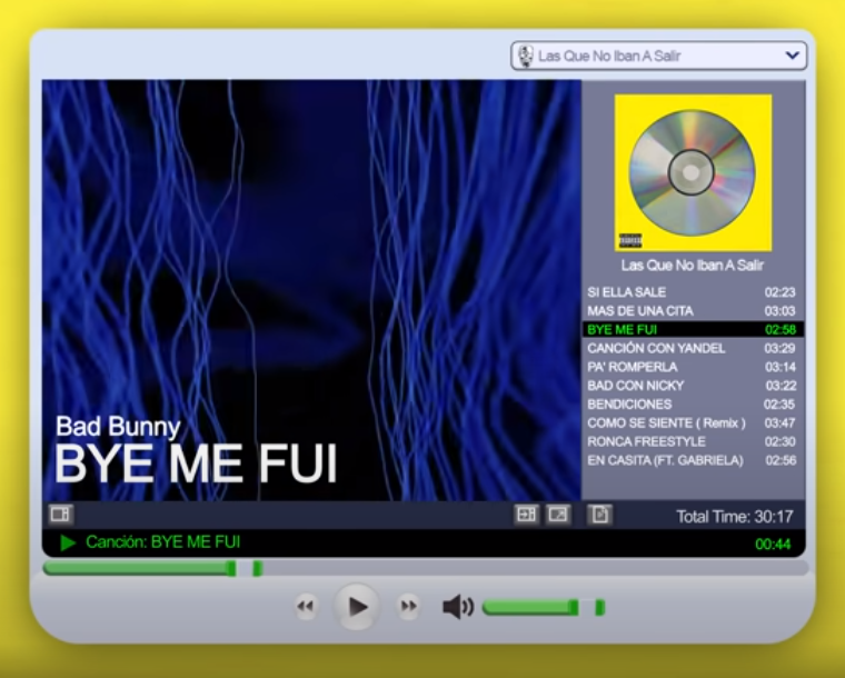Bye, Me Fui – Bad Bunny – Músicas Mais Tocadas